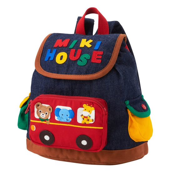 Denim backpack – ミキハウスオフィシャルサイト